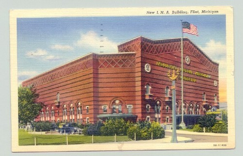 Flint, Michigan MI ~ IMA Industrial Mutual Association Auditorium 1942 ...