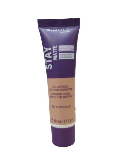 Rimmel London Stay Matte Liquid Mousse Foundation 201 Classic Beige | eBay