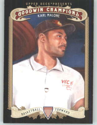 KARL MALONE 2012 Upper Deck Goodwin Champions #47 NBA ID:67390 ID:67390 ...