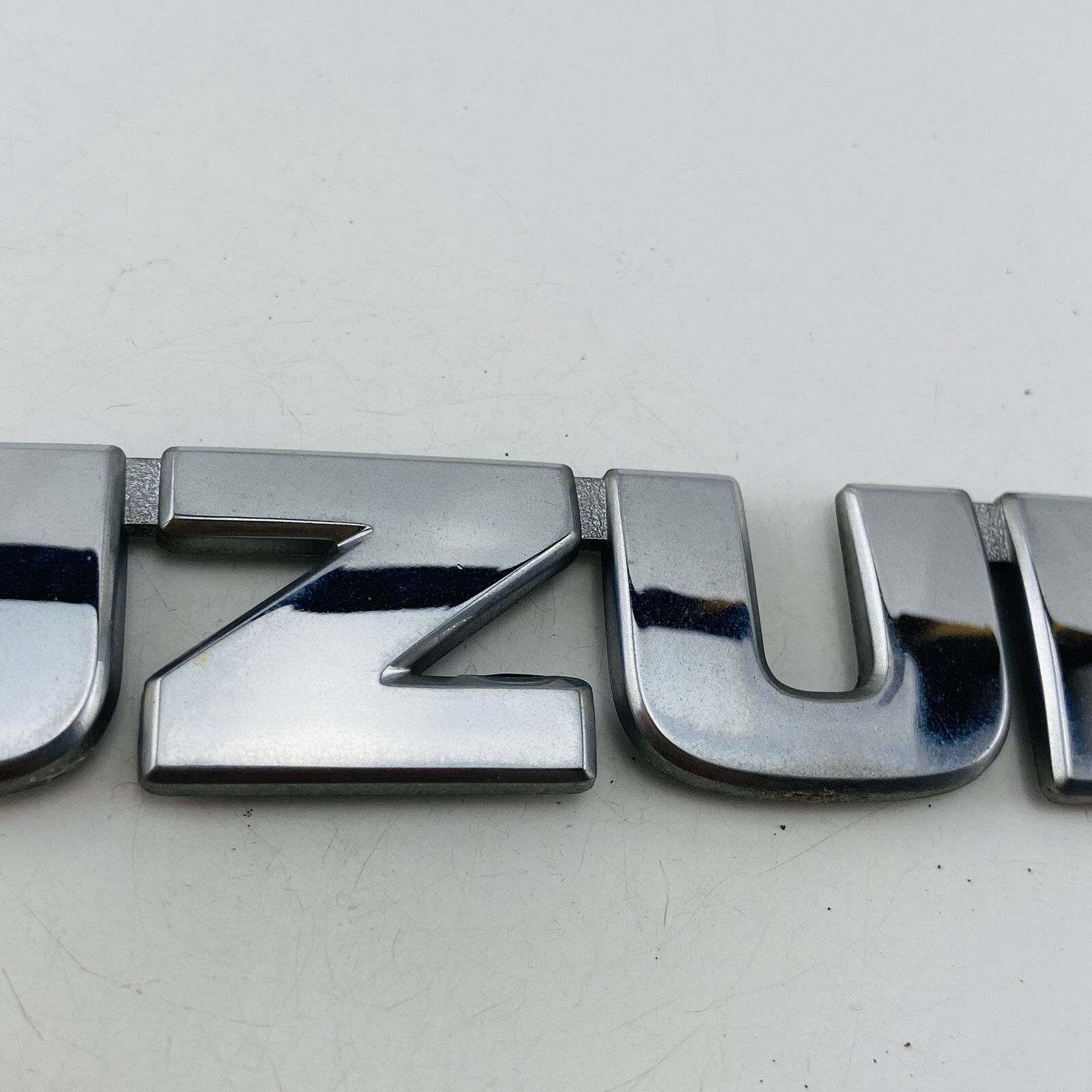 05 06 07 08 Suzuki Reno Emblem Logo Letters Badge Trunk Rear Chrome OEM ...