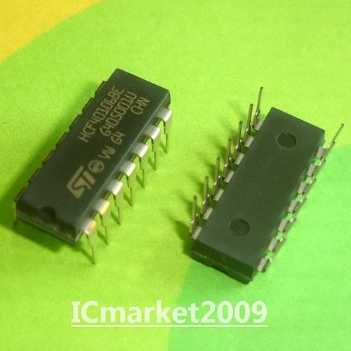 10 PCS HCF40106BE DIP-14 HCF40106 HCF40106BEY Hex Schmitt Trigger Chip ...