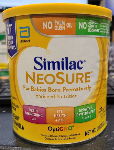 Similac Neosure Powder Formula 13.1.oz Can Premature Babies Expires 05 ...