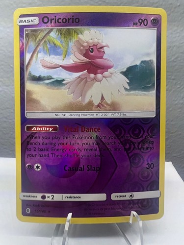 Pokemon Oricorio 55/145 Reverse Holo Rare Guardians Rising NM/MT | eBay