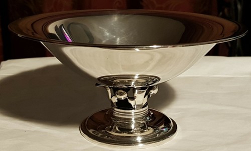 Holger Rasmussen 925S Sterling Silver Peapod Compote Dish Denmark not ...