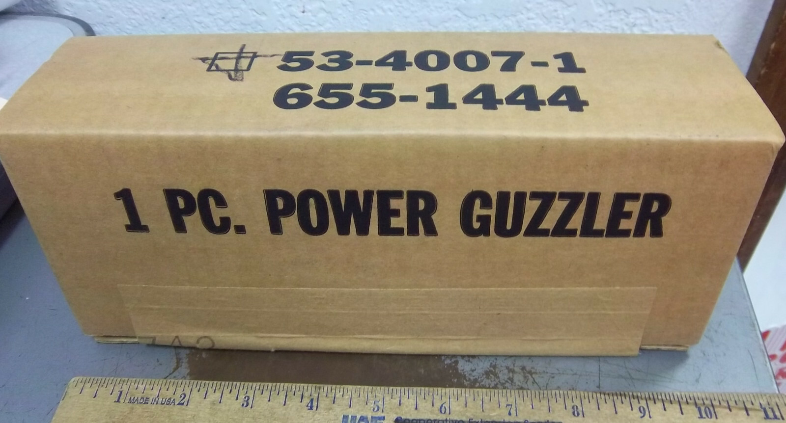 1982 Ideal Power Guzzler Dragster toy, NEW in original box and unopened ...