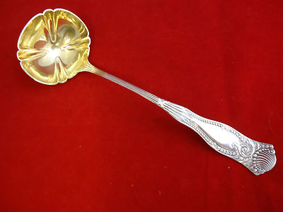 Antique Pairpoint Silverplate Soup Ladle w/ Gold Wash Bowl (#742) | eBay
