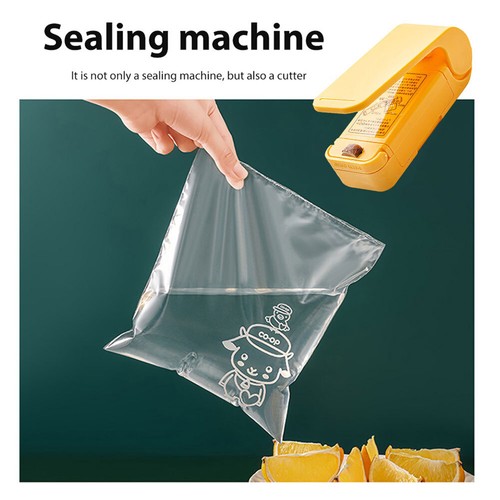 Mini Heating Sealer Vacuum Food Sealers Hand Press Sealing Snack Packer ...