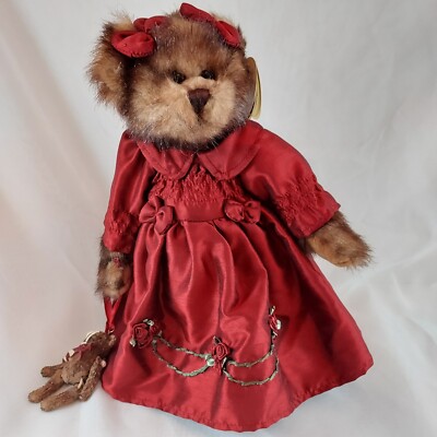 Bearington Collection 1st in Series 2003 GRETA GARLAND Bear 13" LIMITED ...
