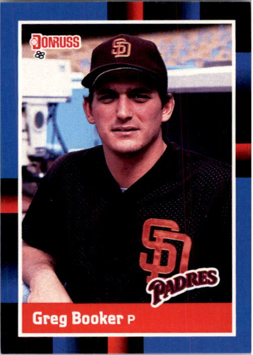 1988 Greg Booker Donruss Baseball Card #311 | eBay