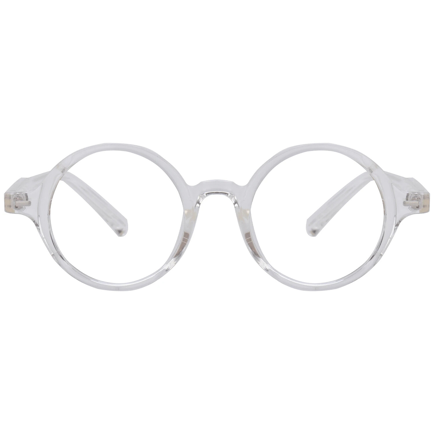 Round Plastic Glasses for Men Women Retro Vintage Small Lenses ...