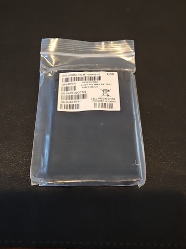 Zebra TC21 Battery Mobile PC Computer 3.85V 3300mAh BT-000409A Genuine ...