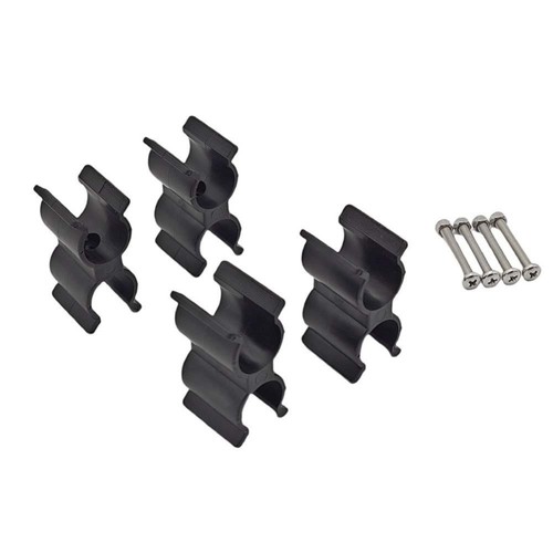 4pcs Double Tube Boat Top Pole Clip Holder For Bimini Top 7 8 Inch 1 ...
