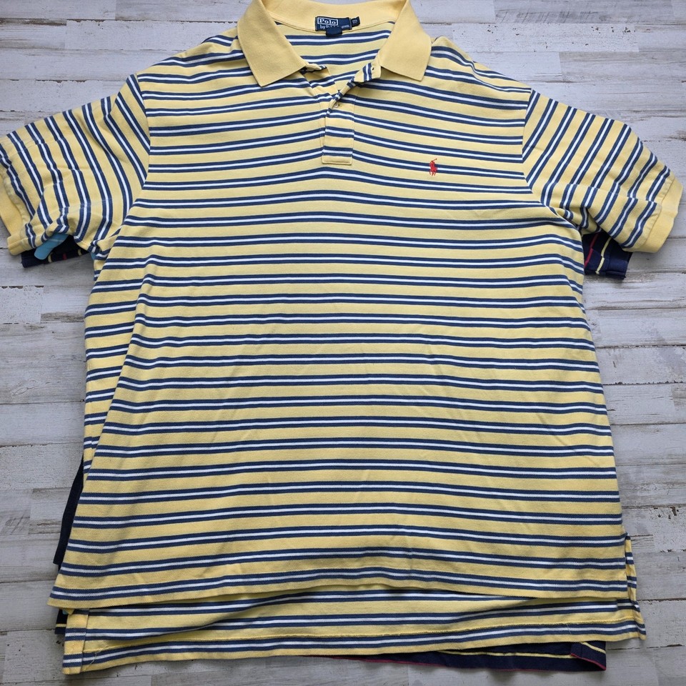 Polo Ralph Lauren Men's 3XLT Big & Tall Lot of 4 Shirts - See Pics Read ...