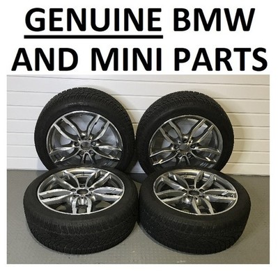 GENUINE BMW X3, X4, F25, F26, 19" 622M Alloy Wheels and Dunlop Winter ...