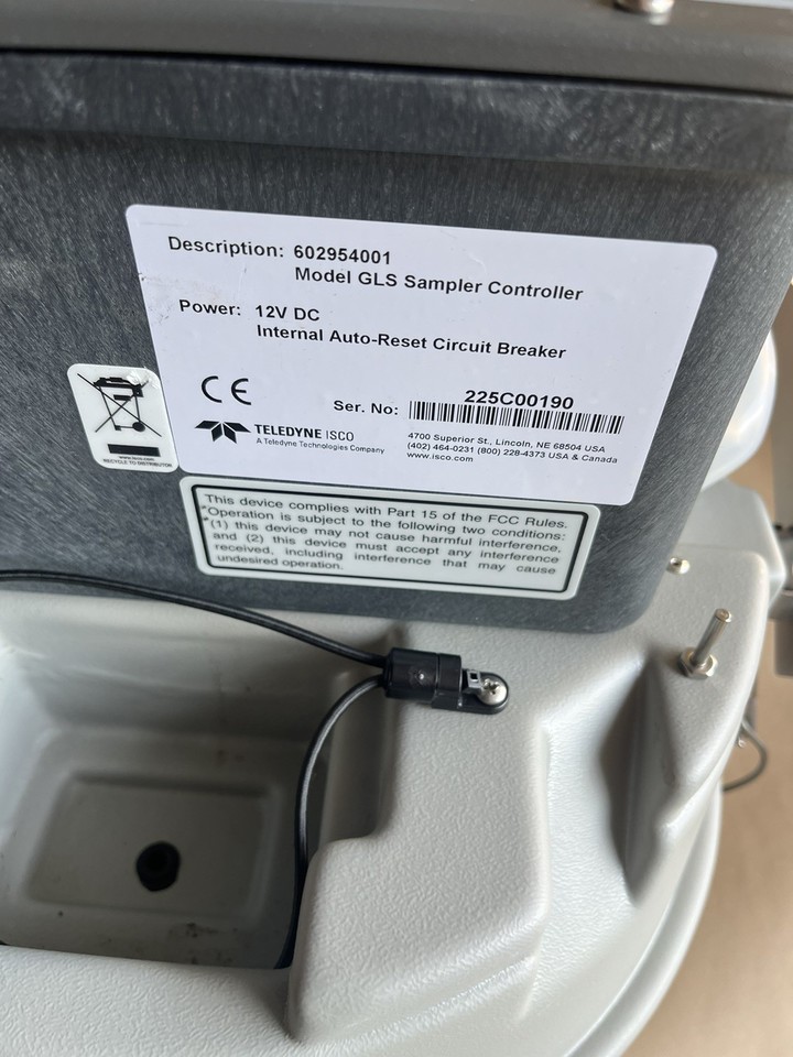 Teleydyne Isco 60-2954-001 GLS Water Sampler Controller | eBay