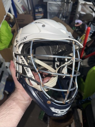 Cascade CPX-R White Lacrosse Helmet Adjustable One Size Fits Most (T ...