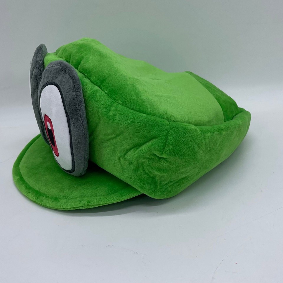 Super Mario Cappy Bonneter Plush Luigi Cap Hat Soft Toy 9" | eBay