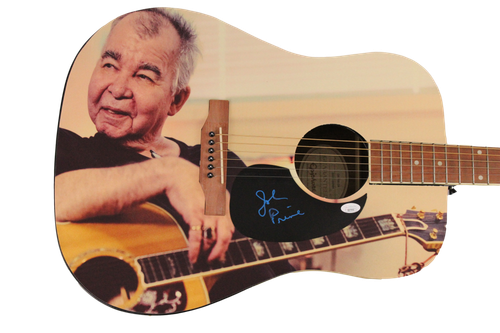 JOHN PRINE SIGNED AUTOGRAPH CUSTOM GIBSON EPIPHONE GUITAR COUNTRY MUSIC ...