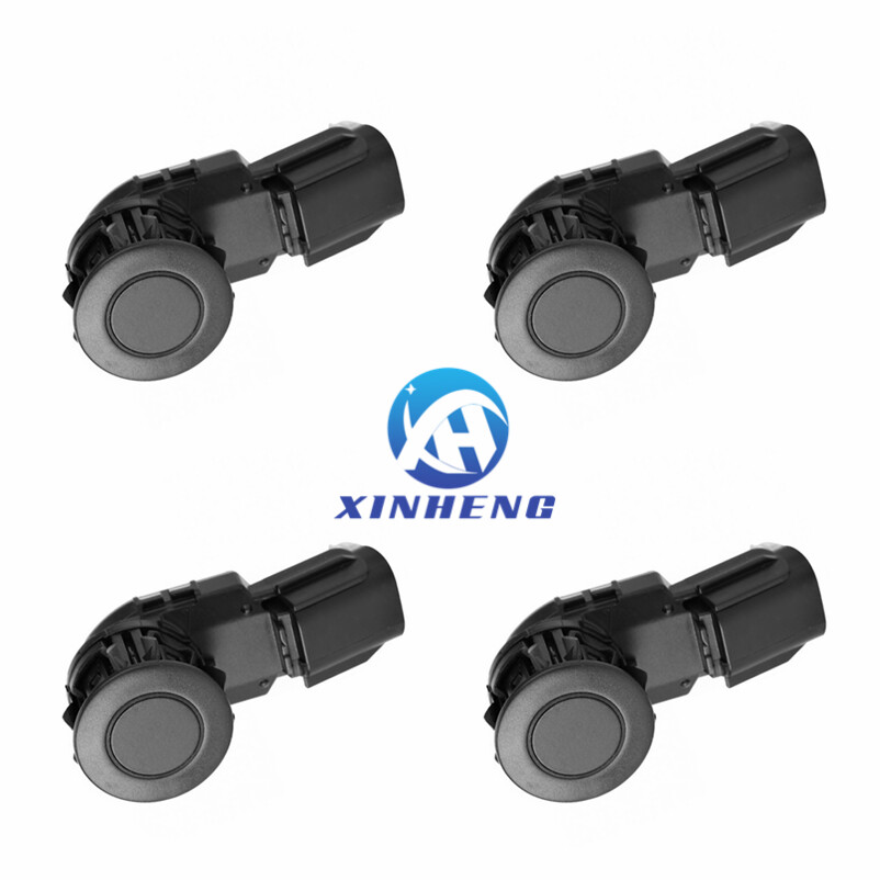 4PCS 89341-12100-C0 PDC Ultrasonic Parking Sensor Balck For TOYOTA RAV4 ...