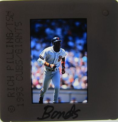 BARRY BONDS PITTSBURGH PIRATES SAN FRANCISCO GIANTS 762 HR ORIGINAL ...