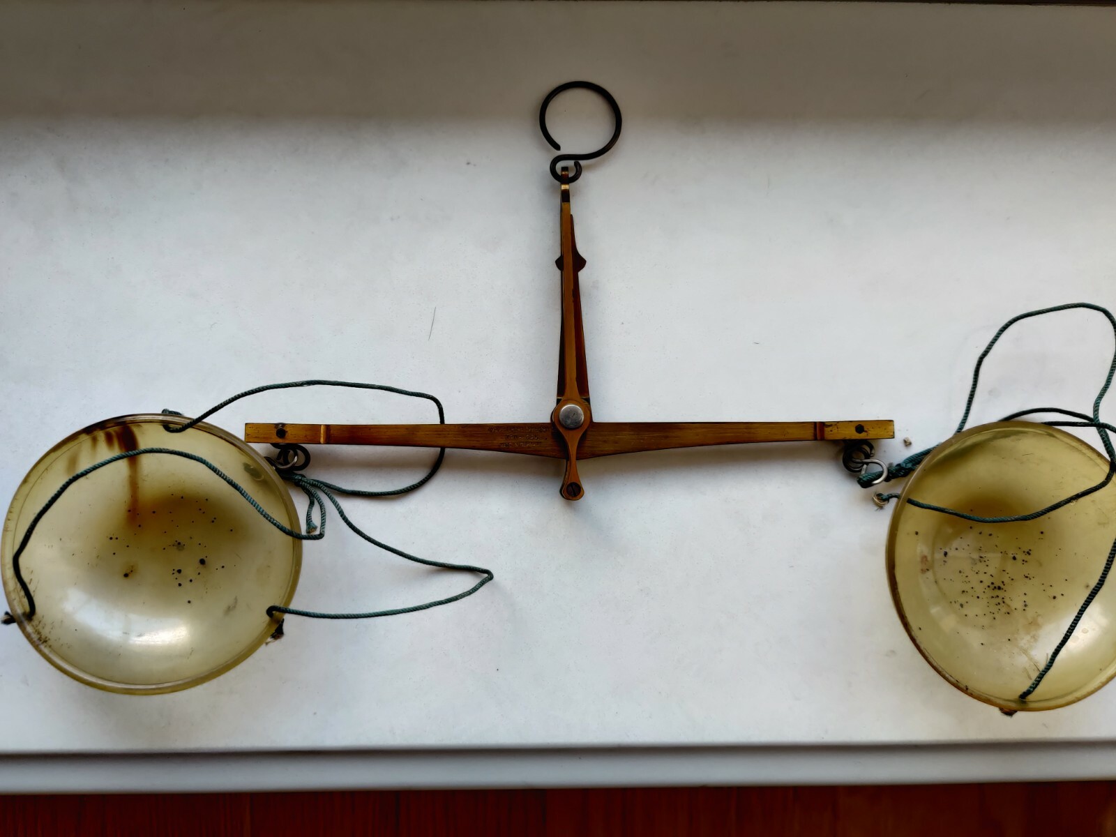 ANTIQUE BALANCE BEAM SCALE - EMPIRE LABORATORY SUPPLY CO., INC. MADE IN ...