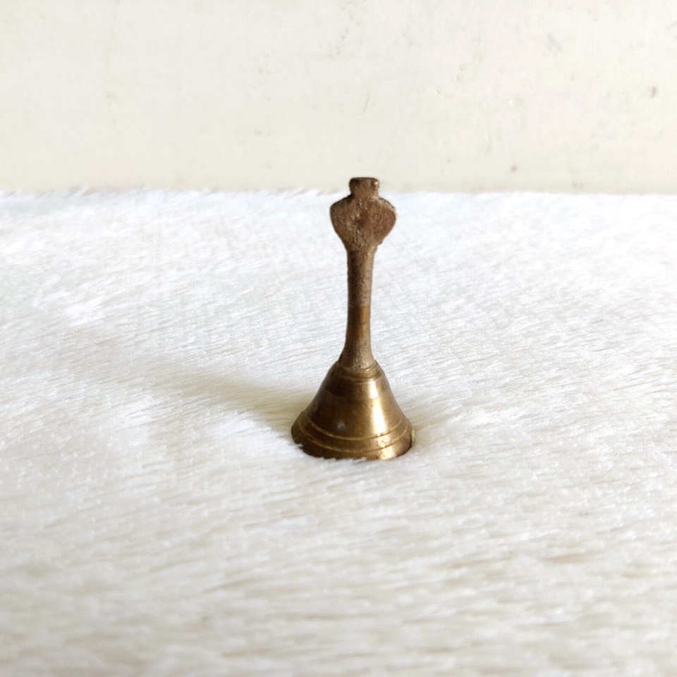 1930s Vintage Old Handcrafted Primitive Brass Worship Holy Bell ...