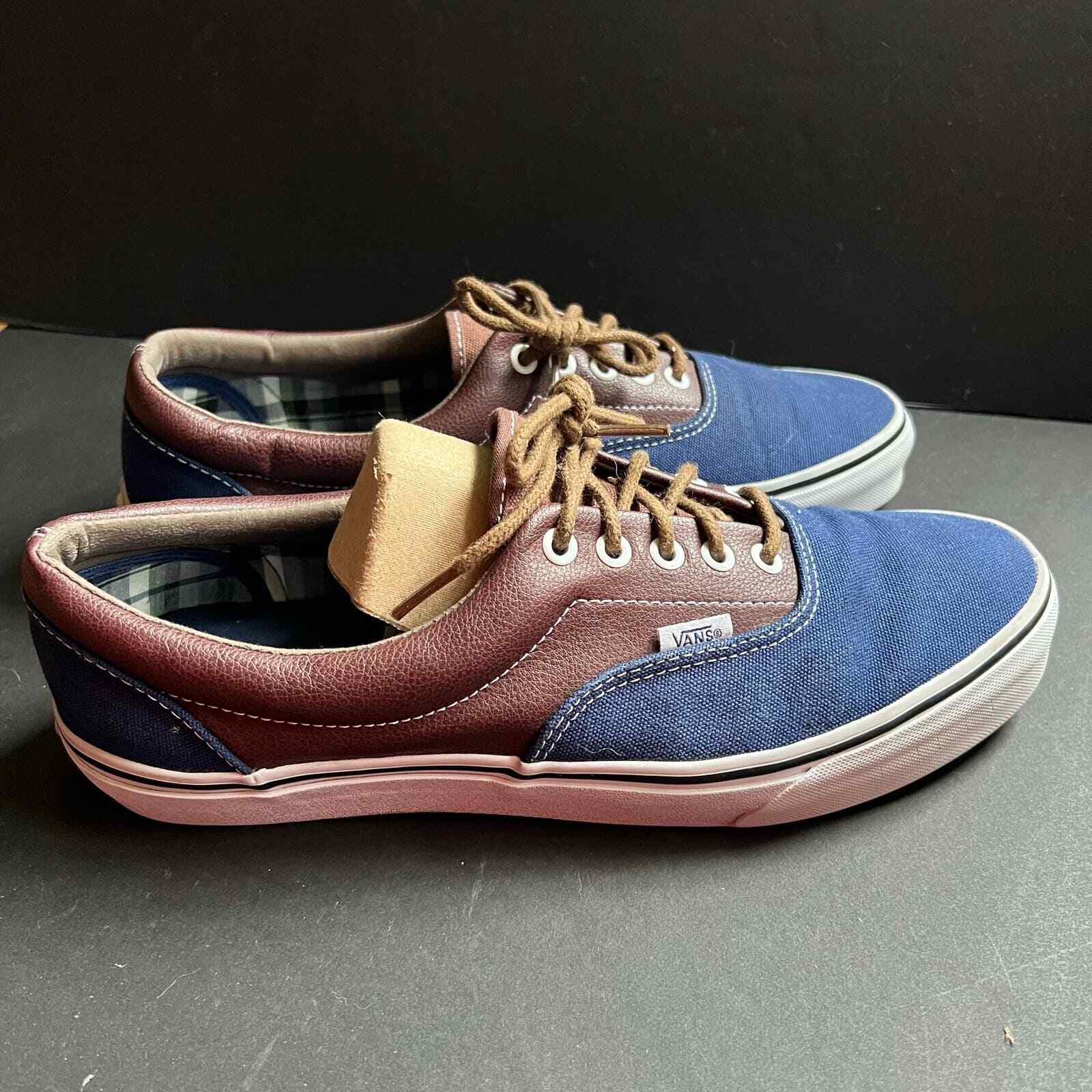 Vans Vault Collab The Duel Era LX blue brown leather … - Gem