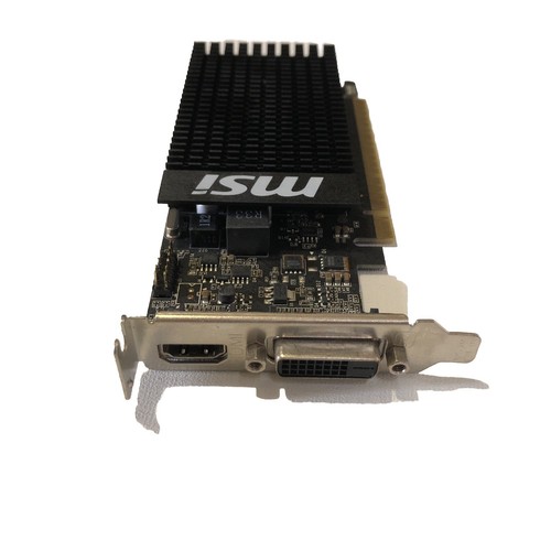 MSI Nvidia G Force GT 710 1GB DDR3 Video Graphics PCI Express Card ...