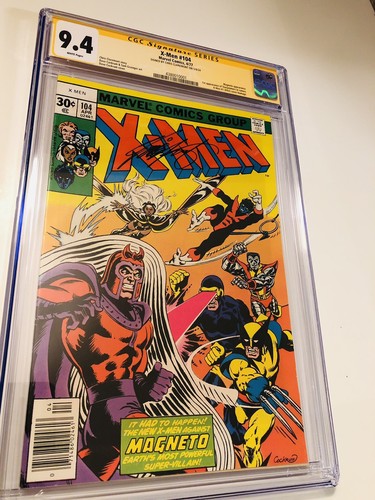 Signed: The X-Men #104 (Marvel Comics April 1977) | eBay