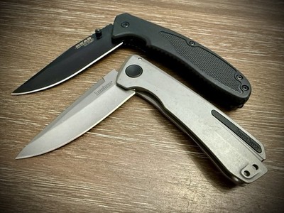 Bear Edge #106 And Kershaw 2055 Pocketknife Lot. | eBay