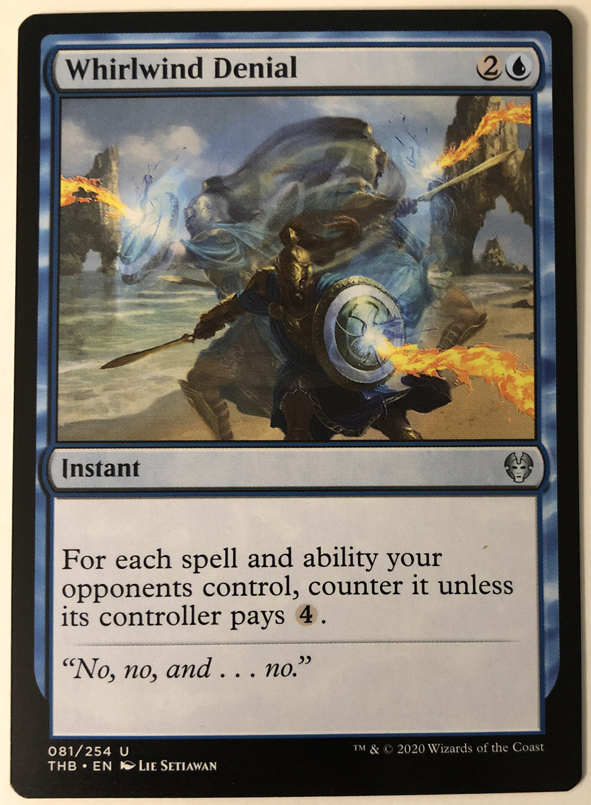 MTG Whirlwind Denial Theros Beyond Death 081/254 Regular Uncommon for ...