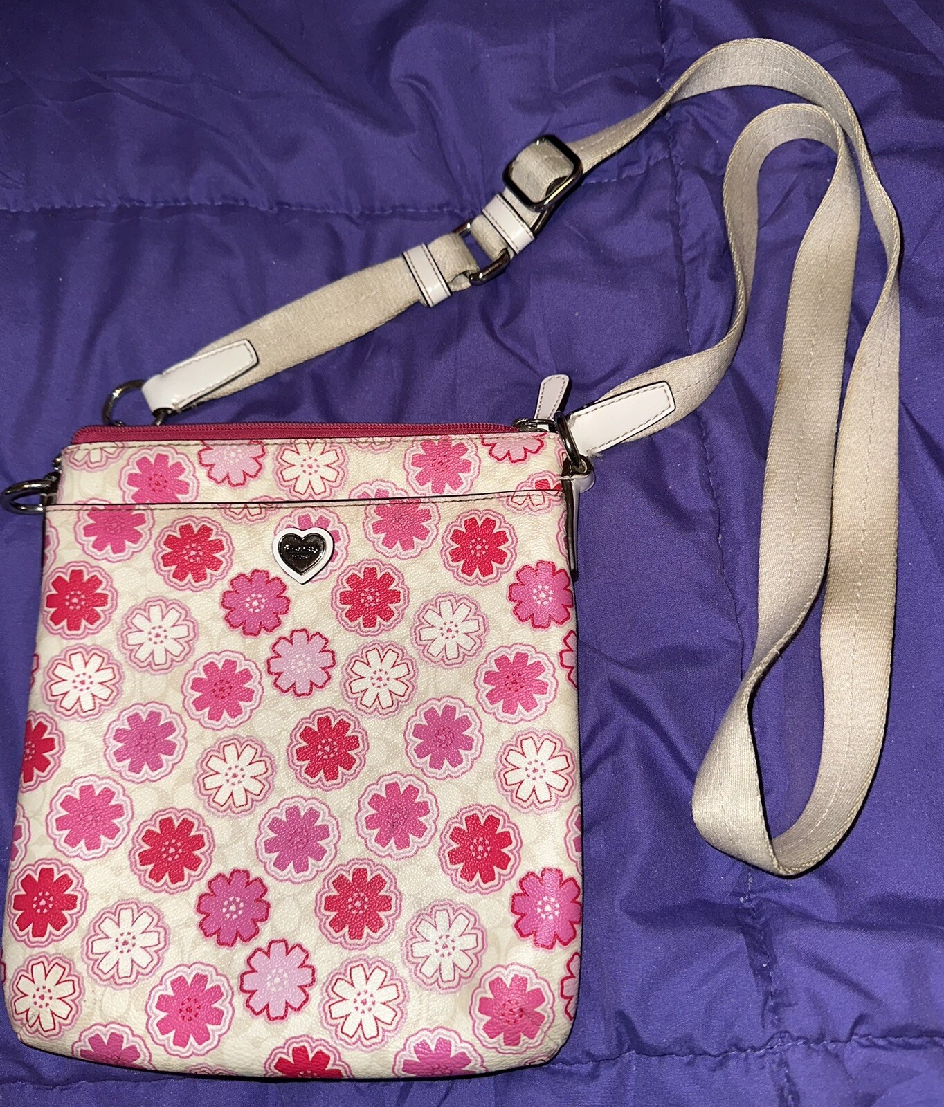 COACH Signature Swing purse, Flower Art Pattern, Cros… - Gem
