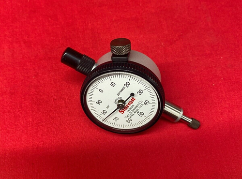 Starrett 81-241J Dial Indicator, 0-.250" Range, 0-100 Continuous Dial ...