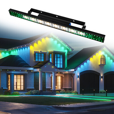 3 in 1 Beam Wash Strobe Matrix LED Stage Light Effect Bar DJ Party Show ...