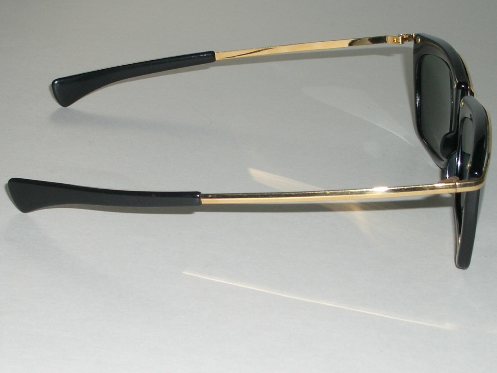 BAUSCH & LOMB RAY BAN L1004 BLACK/GOLD G15 SLEEK FUGITIVE OLYMPIAN II ...