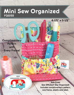 Mini Sew Organized Storage Stand Sewing Pattern and Frame Kit by Joanne ...
