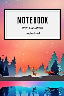 Notebook: With Quotations Inspirational 9781072936046| eBay