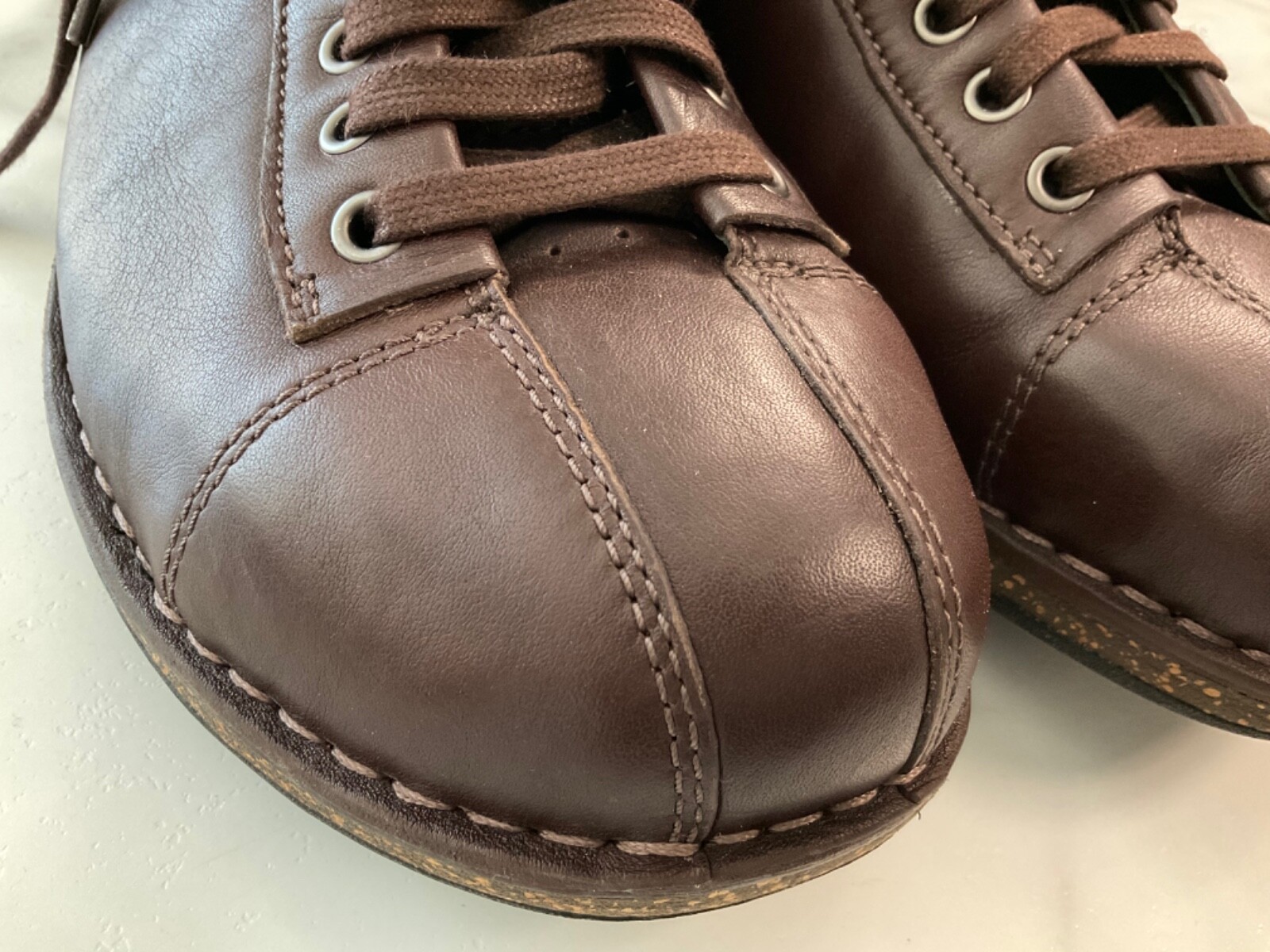 Planet Walkers Brown Leather Boots Mens Size 13 - Gem