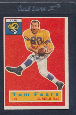 1956 Topps #042 Tom Fears Rams EX *196 | eBay