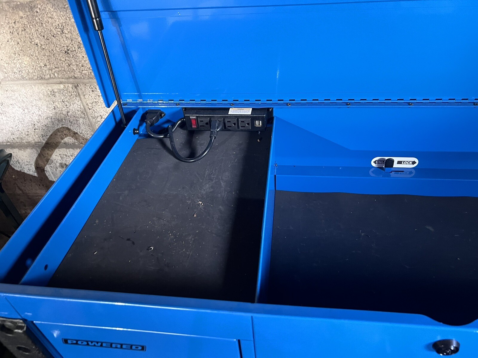 CTBF496KB - Cornwell 49" 6-Drawer XL Power Tool Cart, Corporate Blue | eBay