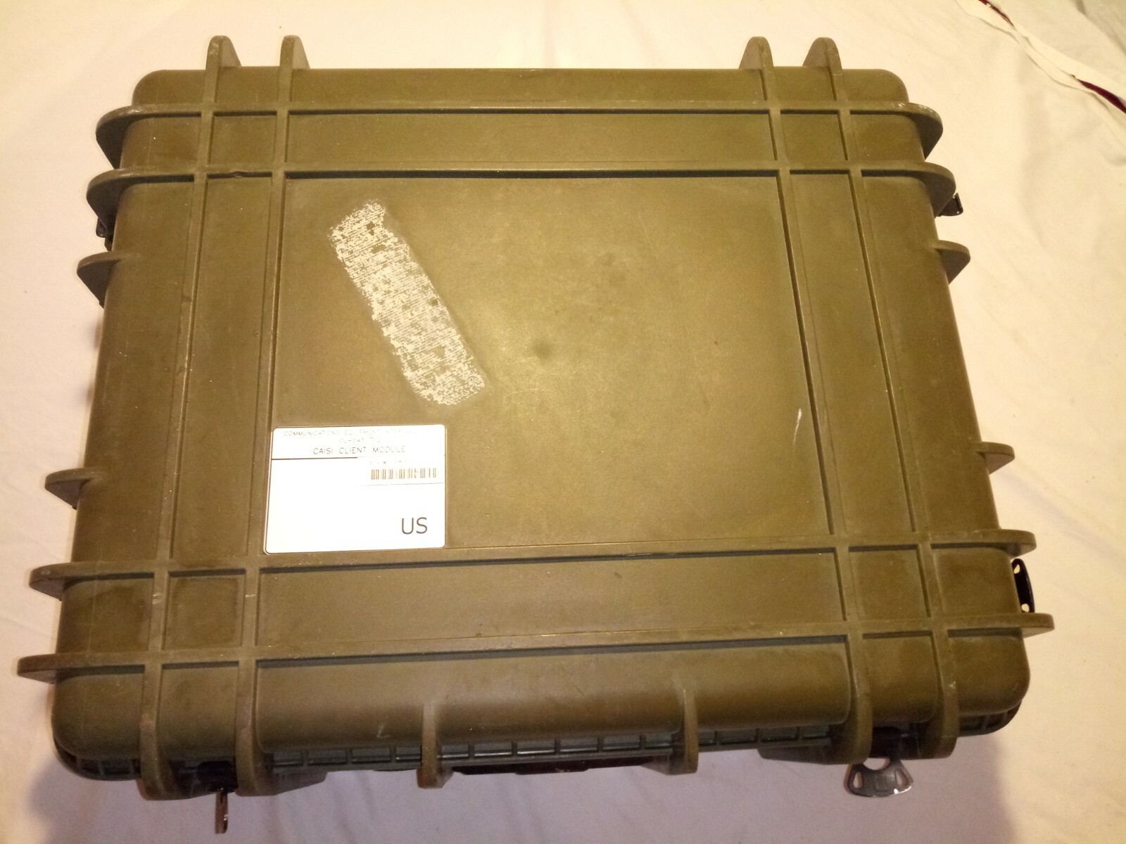 CAISI CLIENT MODULE COMMUNICATIONS EQUIPMENT INTERFACE UNIT GREEN CARRY ...