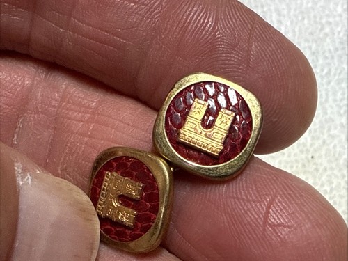 Vintage Pair Of old Castle image cuff links | eBay