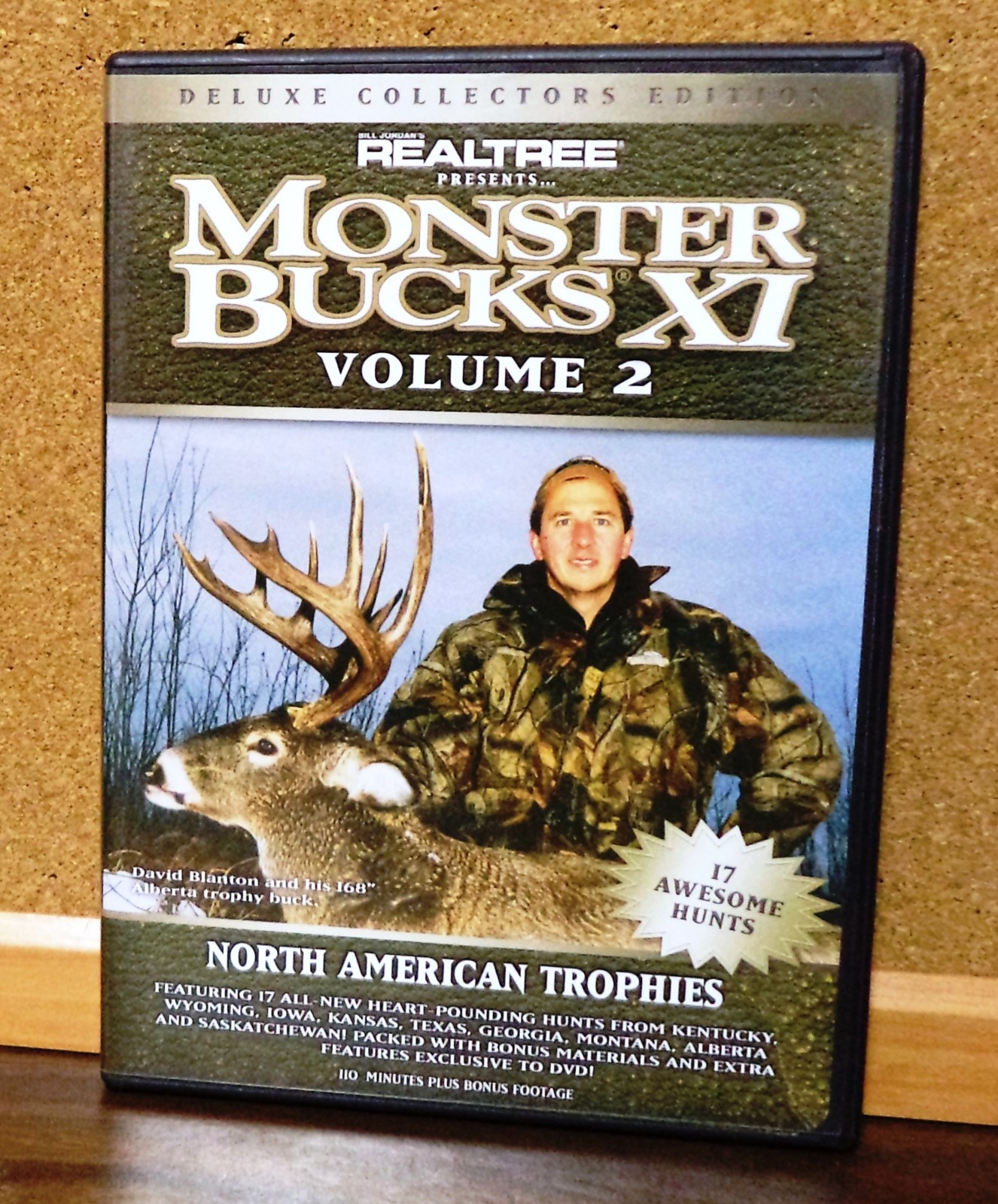 REALTREE - MONSTER BUCKS 11 VOLUME 2 (DVD) BILL JORDAN, MICHAEL WADDELL ...