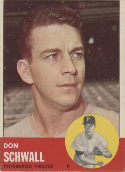 1963 Topps - #344 Don Schwall for sale online | eBay