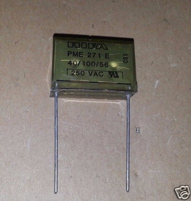 1x NOS RIFA PME271E 220nF 0.22uF 250V 250VAC METALLIZED PAPER EVOX RIFA ...