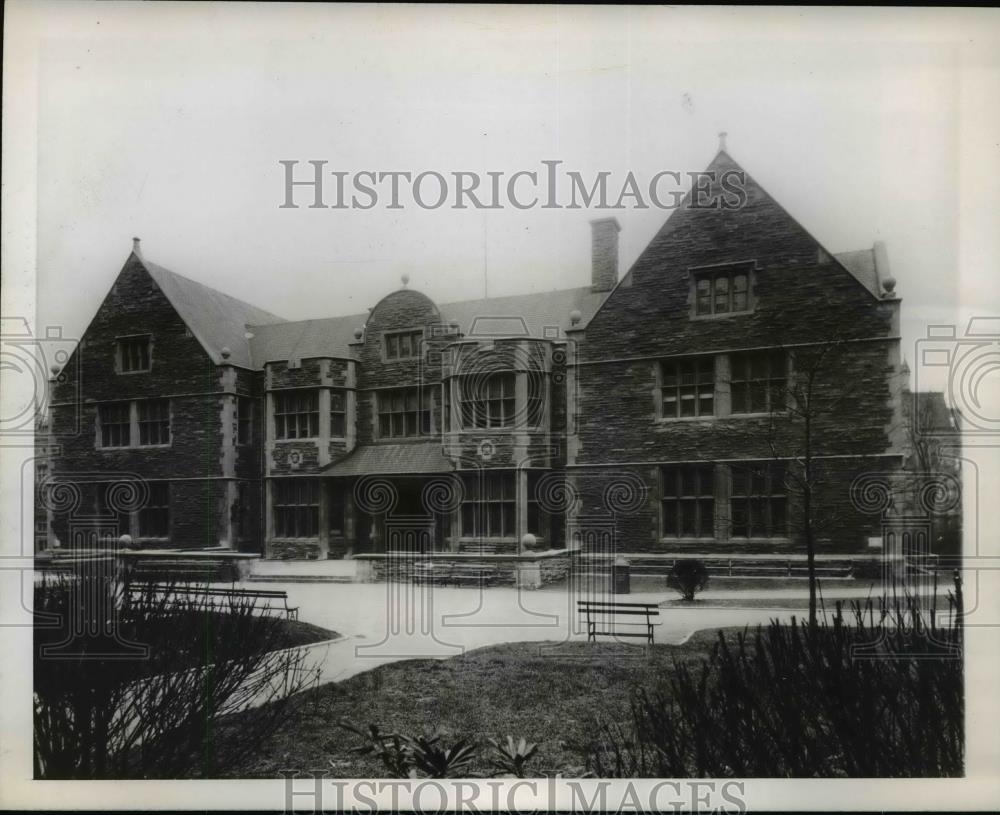 1946 Press Photo Houston hall, University of Pennsylvania-Philadelphia ...