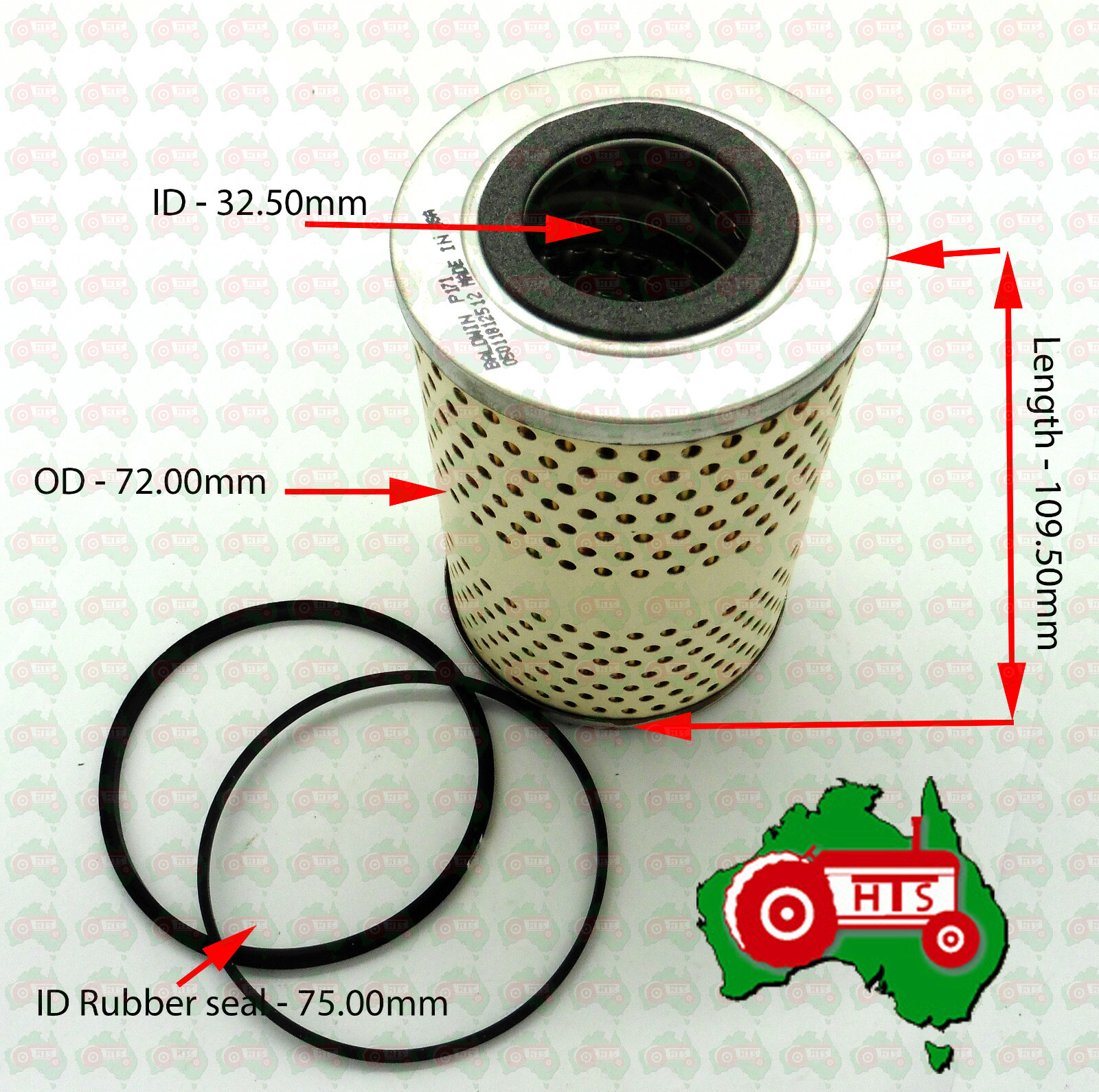 Oil Filter Fits for Leyland Nuffield 460, 10/42 10/60 & 10/62 4 ...