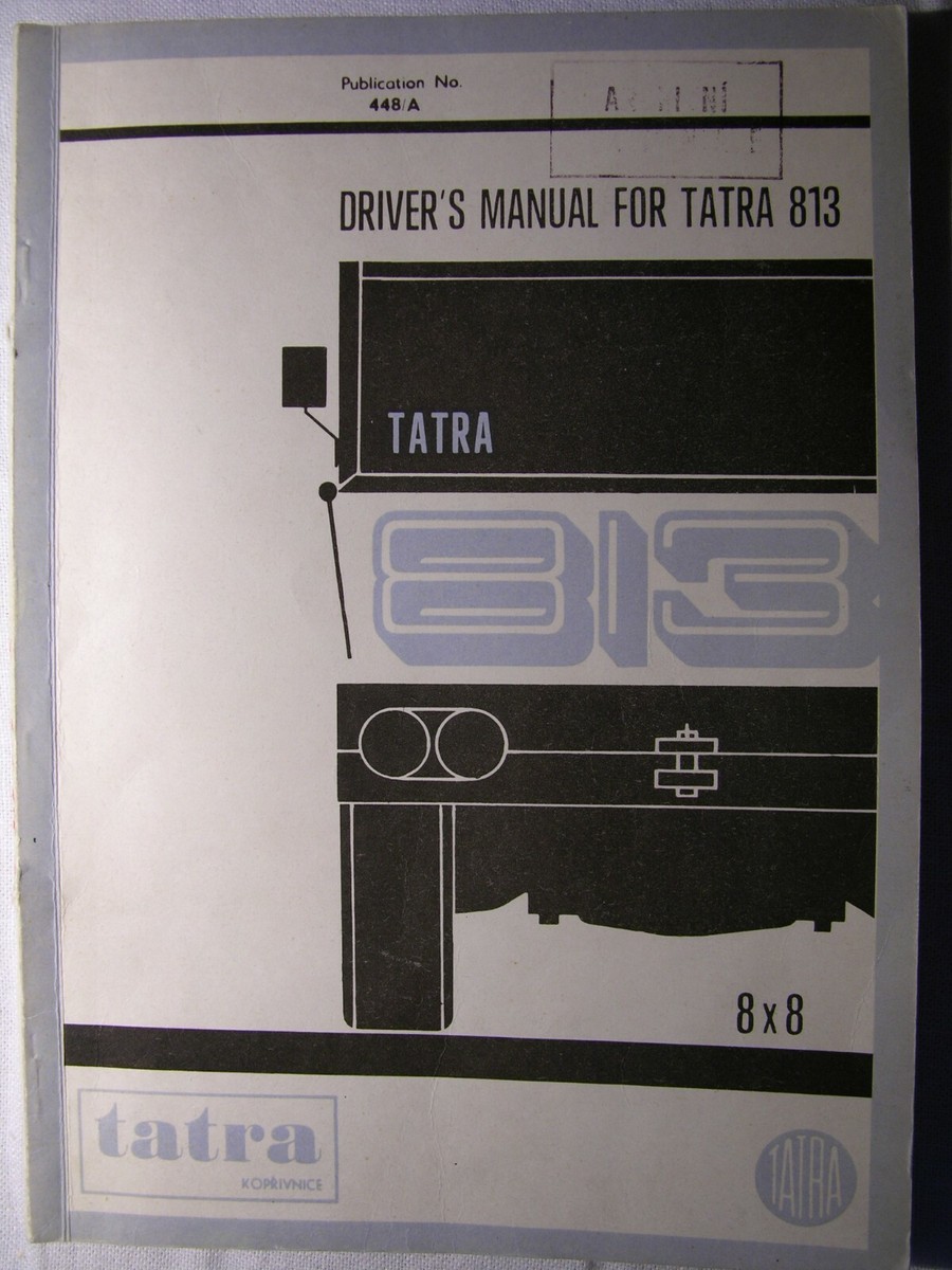Tatra 8x8 Instrument Panel