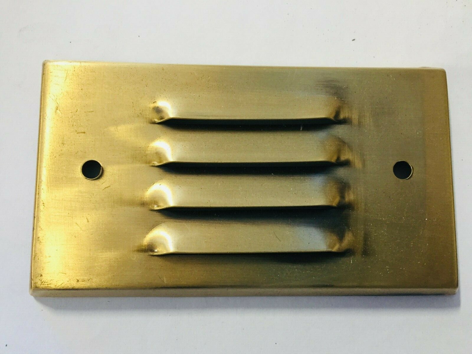 ORBIT B601C-ABR Step Light Cover Face-plate BRASS 5-1/2"X3-1/8" inch ...