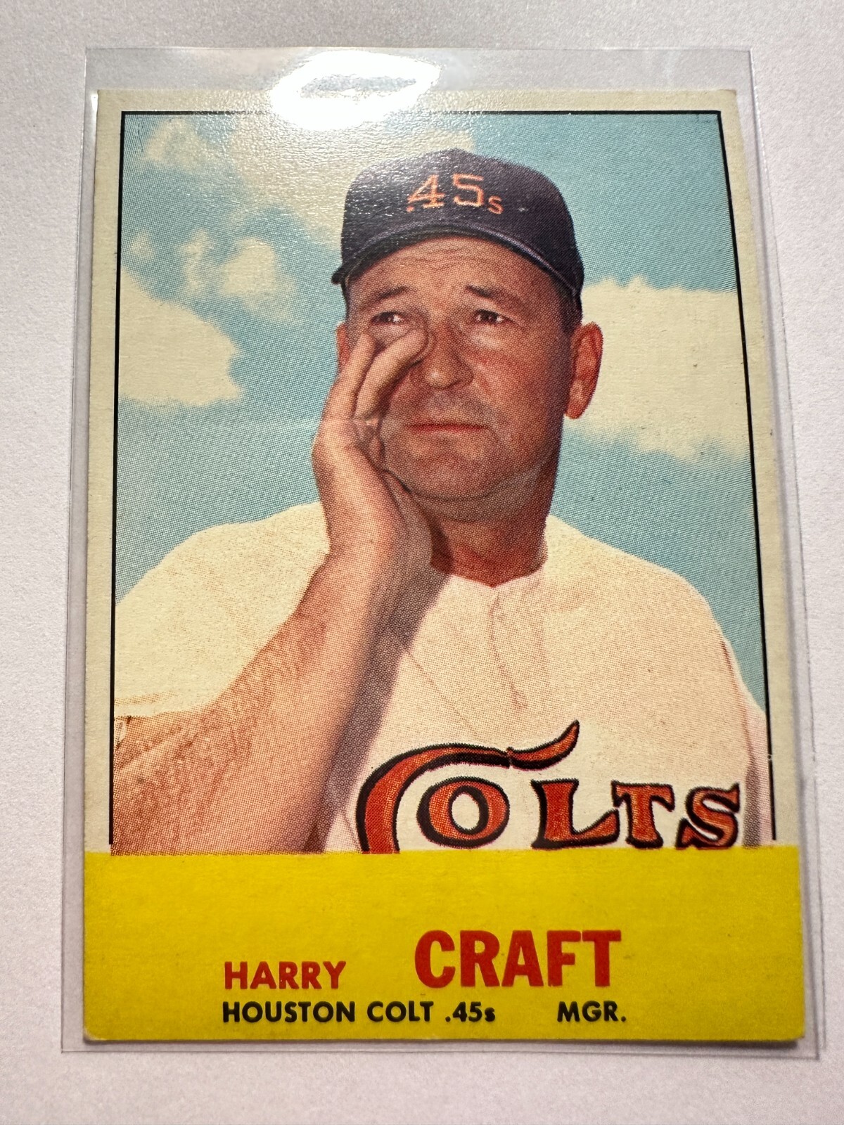K72,049 - 1963 Topps #491 Harry Craft MG | eBay